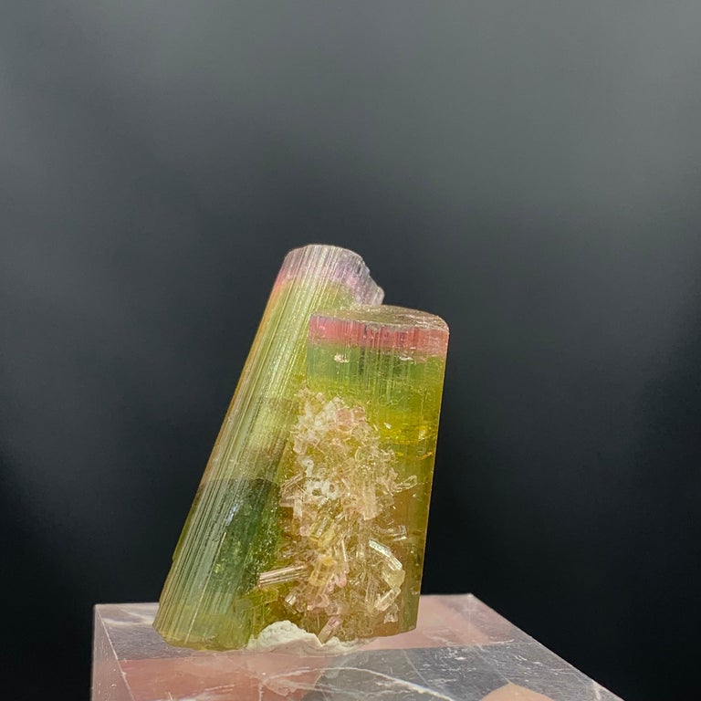 Glamorous 46.05 Carat Tri Color Combined Tourmaline Specimen from ...