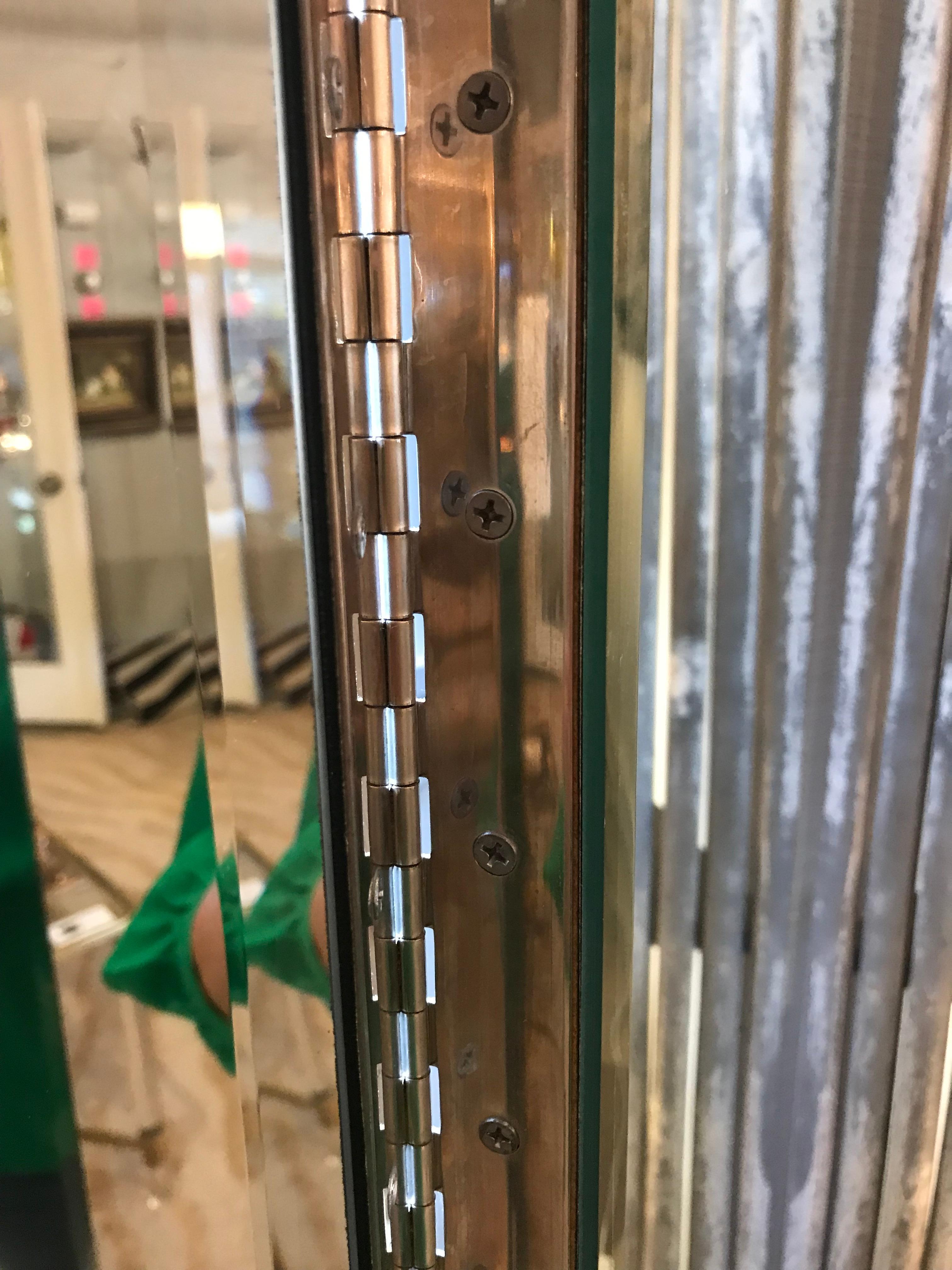 Glamorous Reflective 5-Panel Mirrored Screen at 1stDibs | mirrored ...