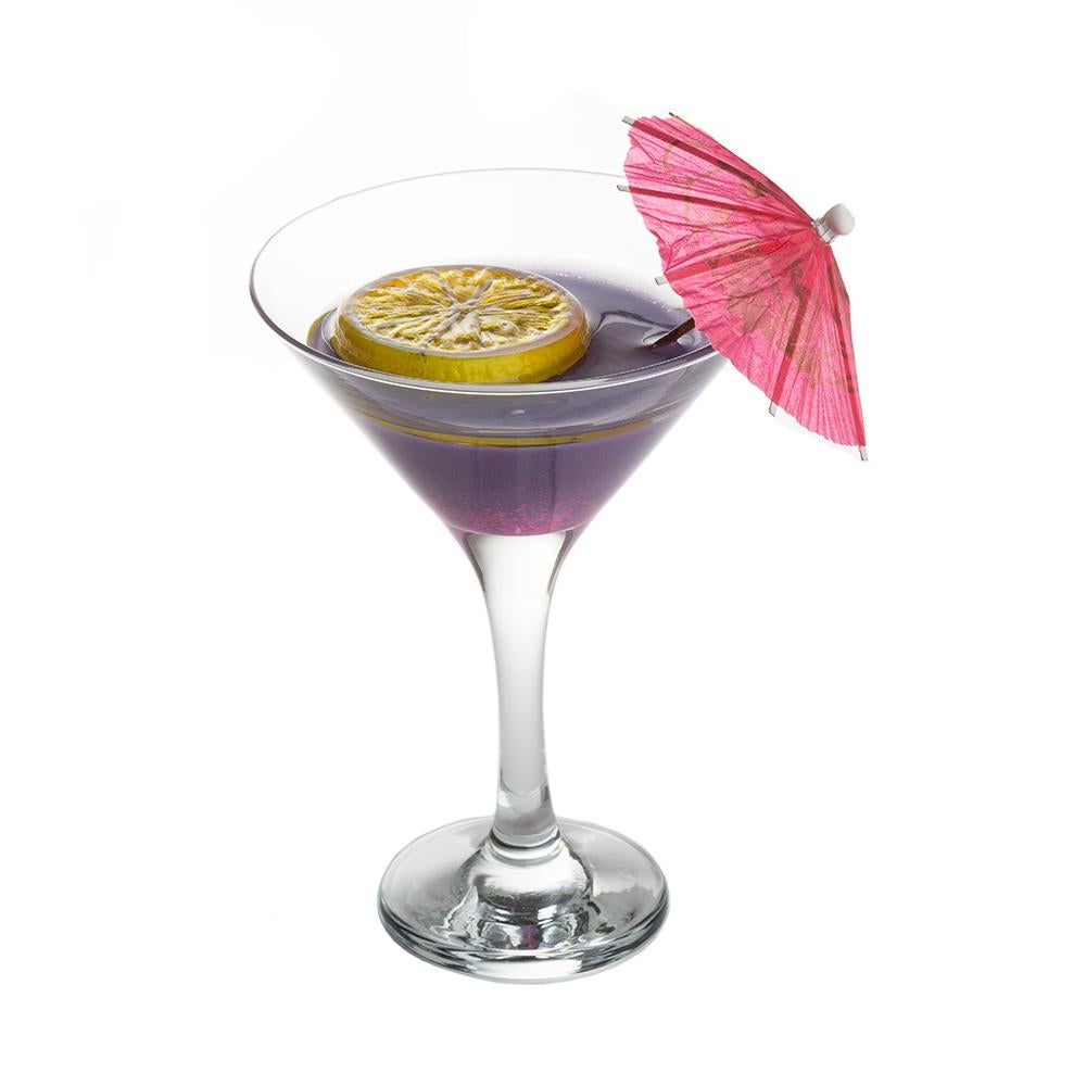 Glass and Resin Fake Low Ball Cocktail Objet d'Art or Bar Sculpture ...