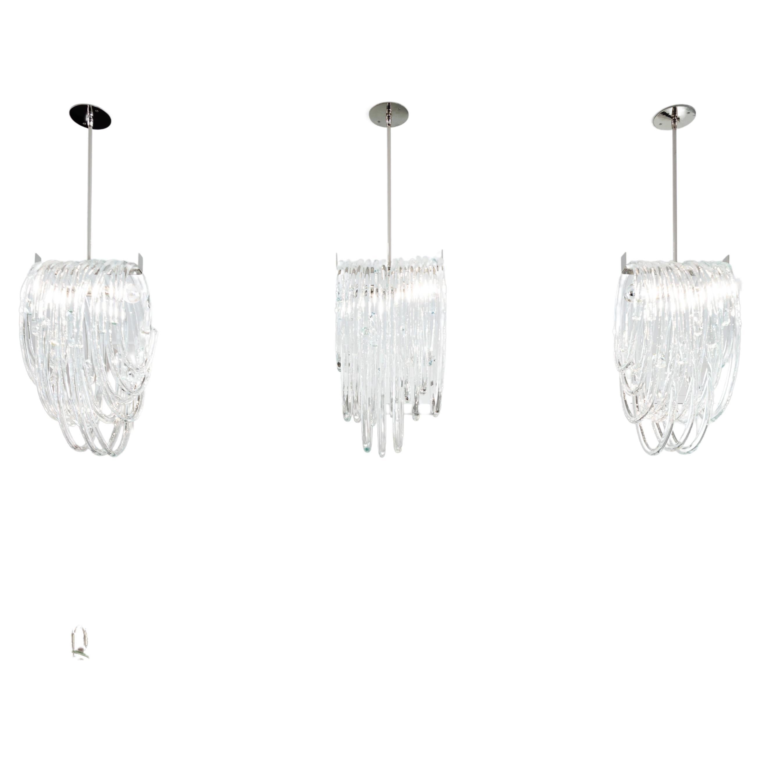 Glass Brass Twin 2.0 Light Sconce / Ceiling For Sale at 1stDibs