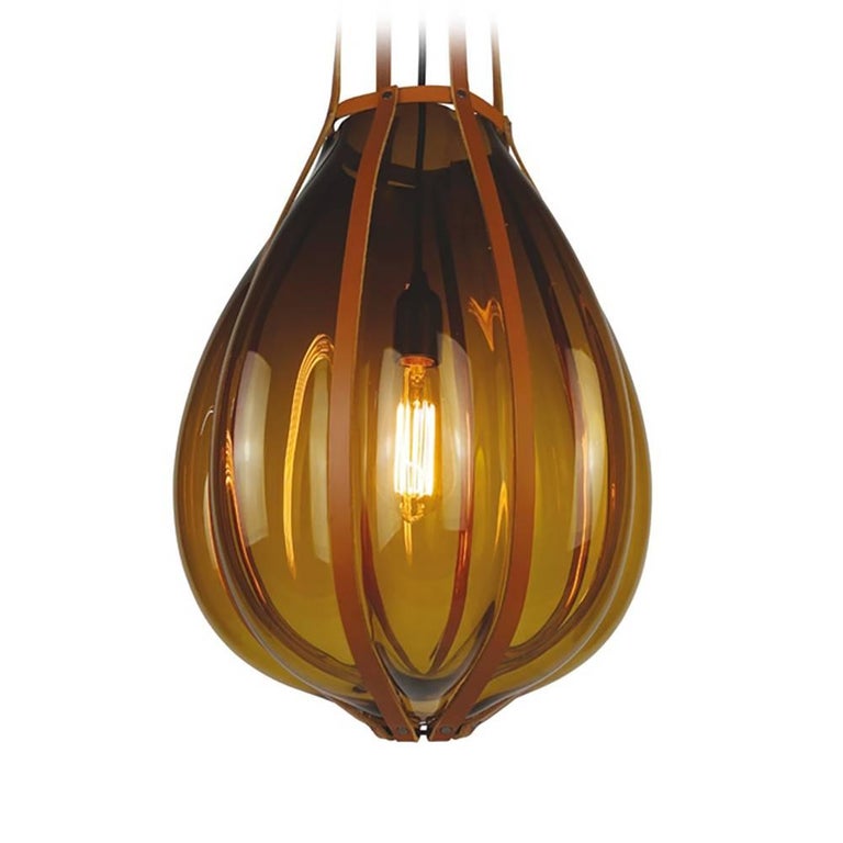 Glass Bundle Pendant Large at 1stDibs