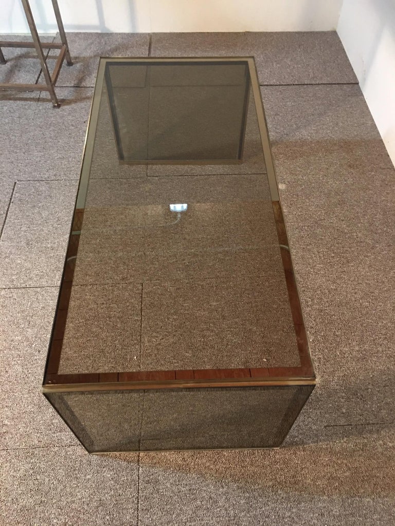 Glass Coffee Table, Italy, Romeo Rega, Design, 1960s For Sale at 1stDibs