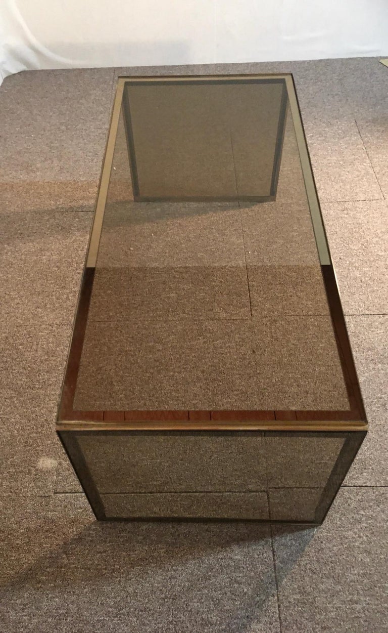 Glass Coffee Table, Italy, Romeo Rega, Design, 1960s For Sale at 1stDibs