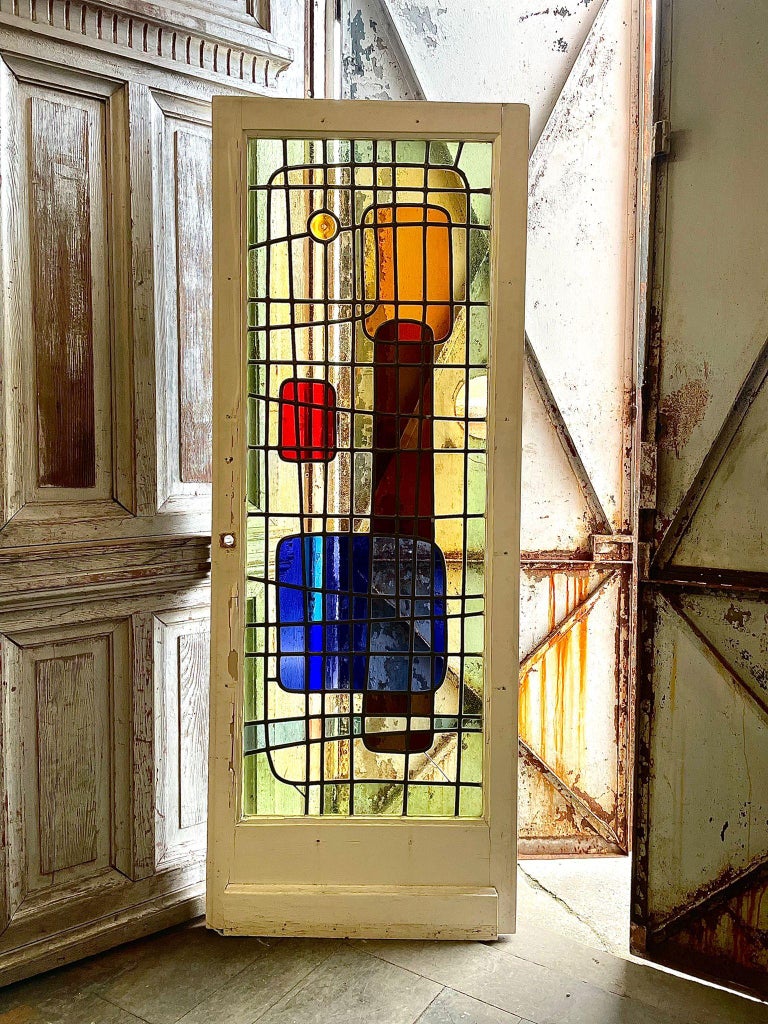 Glass Door, 1950 For Sale at 1stDibs