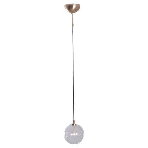 Ballard Designs Modern Fiona Glass Pendant Ceiling Bar Light Globe ...