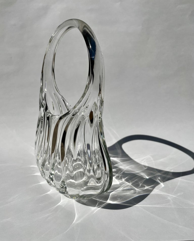 Glass Handbag by Raiffe in Crystal Clear For Sale at 1stDibs | raiffe glass