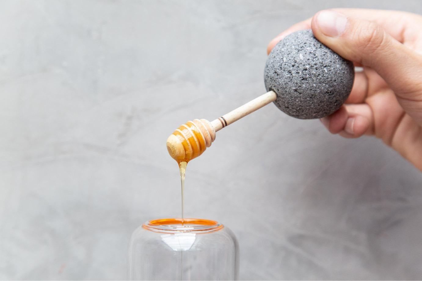 Glass Honey Container at 1stDibs | aquagold fine touch new york ...