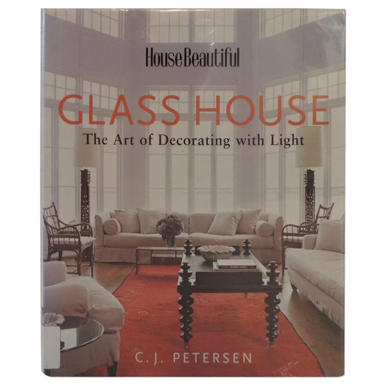"Glass House" by House Beautiful Decorative Book For Sale at 1stDibs