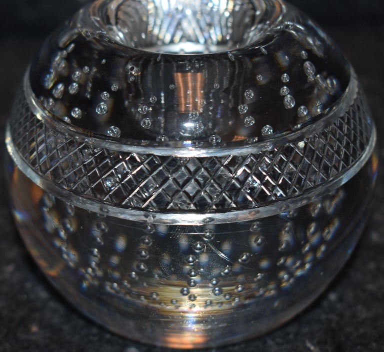 Glass Match Holder or Striker at 1stDibs