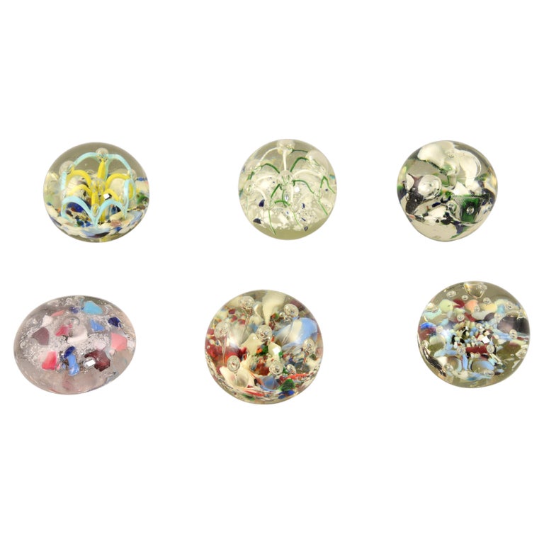 Glass Paperweight 'Price Per Unit' For Sale at 1stDibs