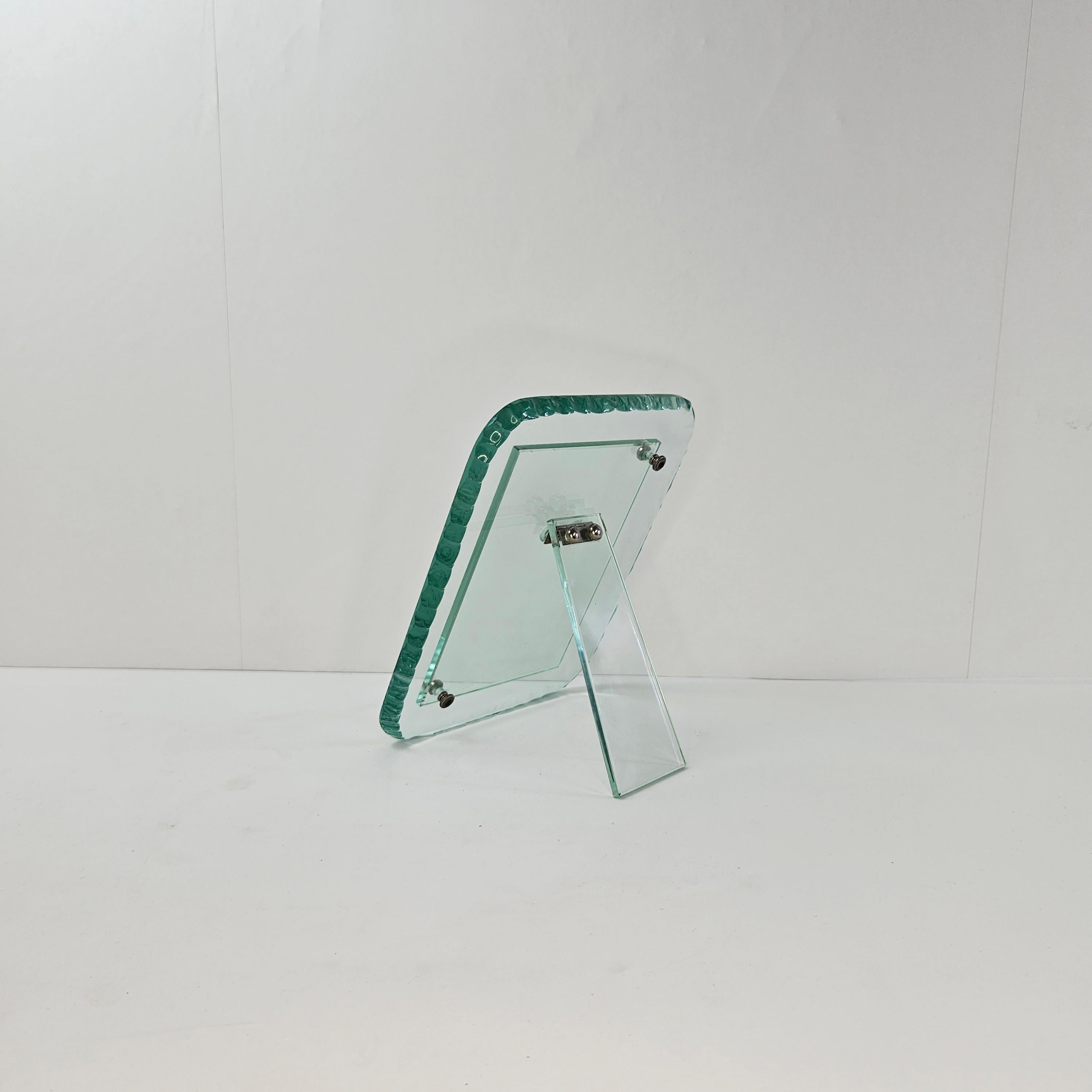 Glass Picture Frame by Pietro Chiesa for Fontana Arte, Italy 1960s For ...