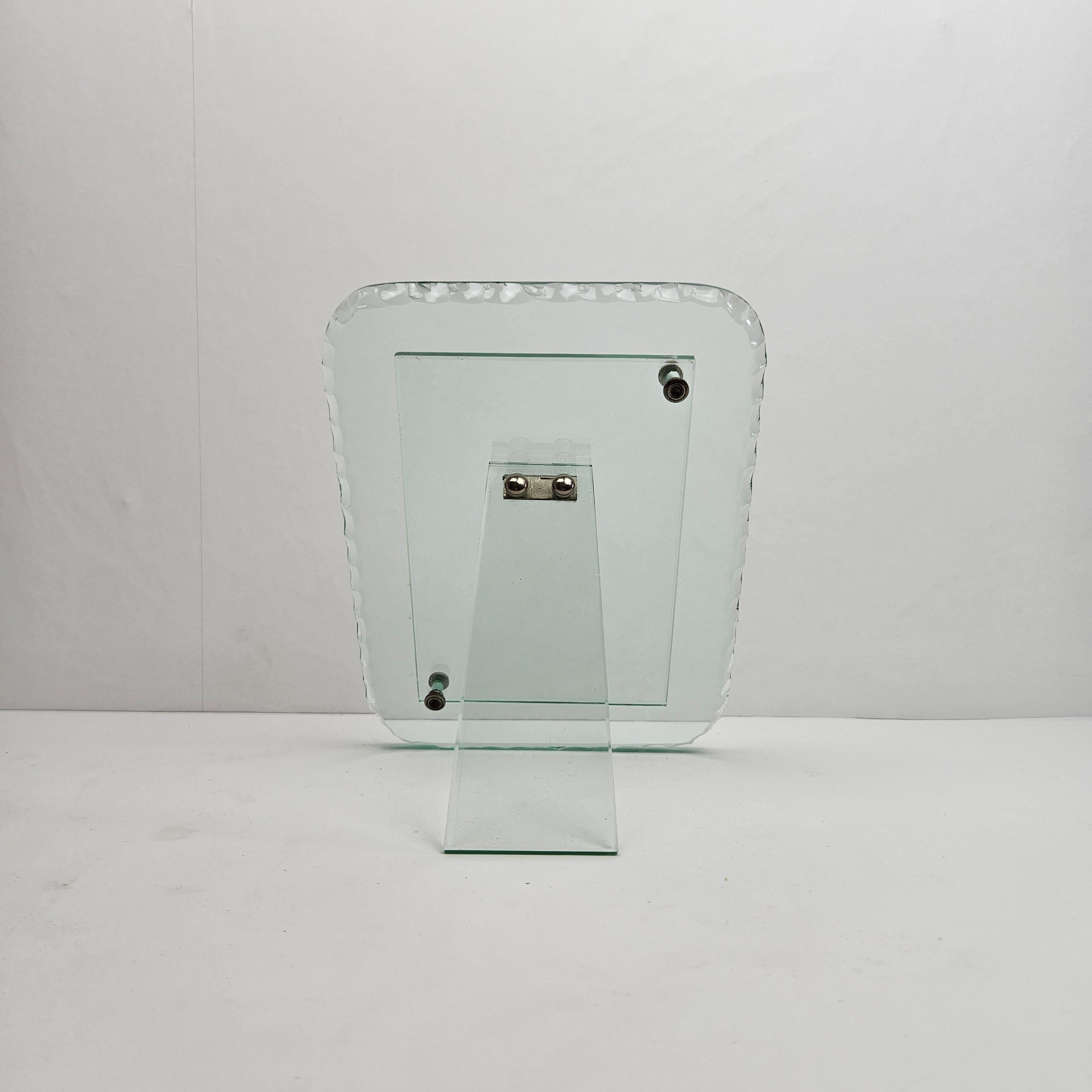 Glass Picture Frame by Pietro Chiesa for Fontana Arte, Italy 1960s For ...