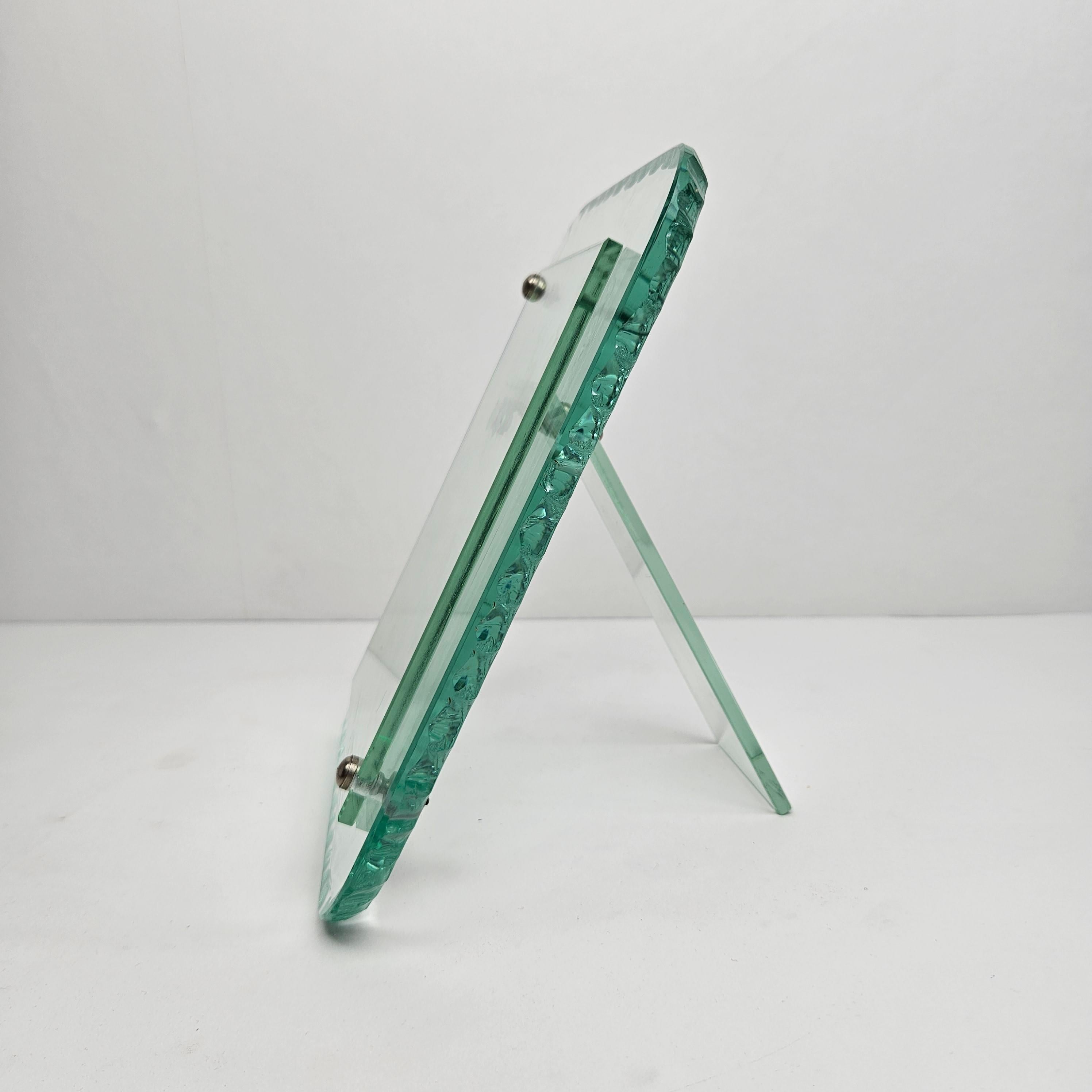 Glass Picture Frame by Pietro Chiesa for Fontana Arte, Italy 1960s For ...