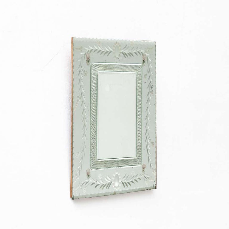 Glass Picture Frame, circa 1950 For Sale at 1stDibs