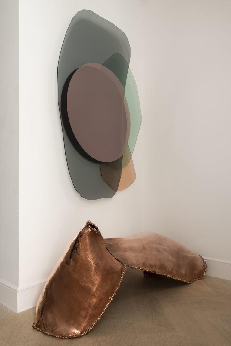 Glass Repeated Mirror i by OS and OOS For Sale at 1stDibs