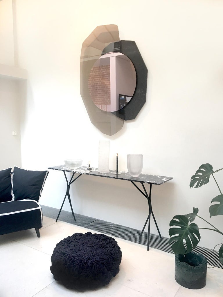 Glass Repeated Mirror I by OS And OOS For Sale at 1stDibs
