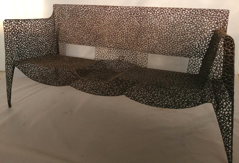 Glass Sofa For Sale at 1stDibs