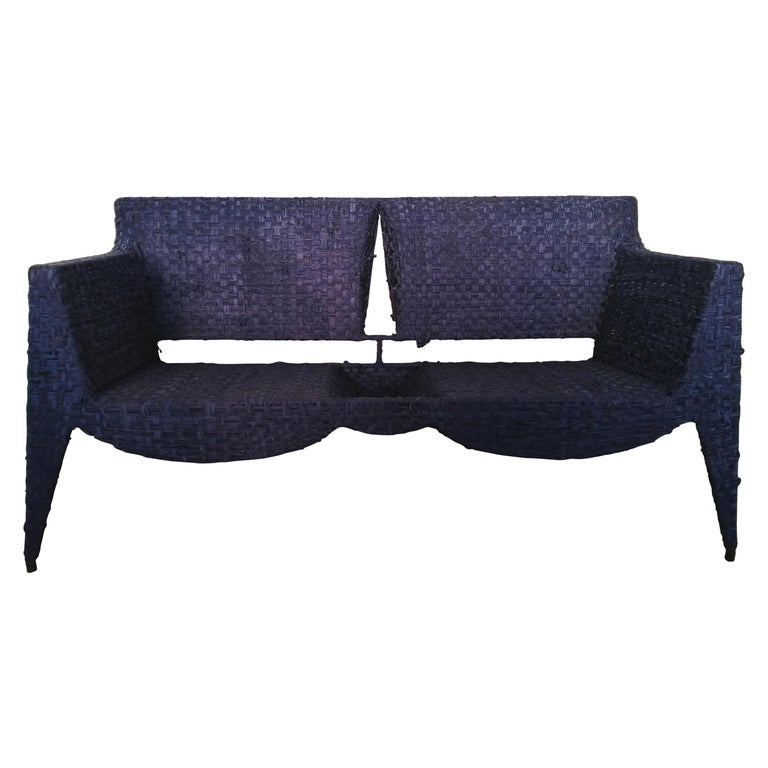 Glass Sofa For Sale at 1stDibs