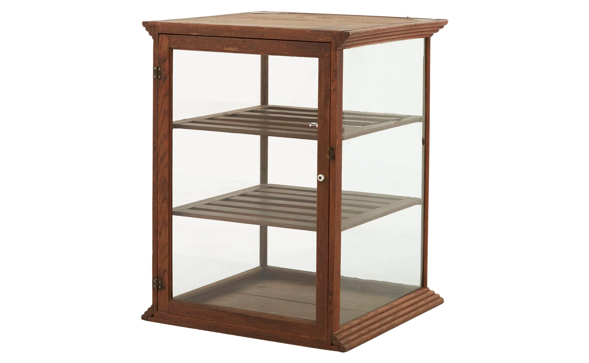 Glass Store Display Case at 1stDibs