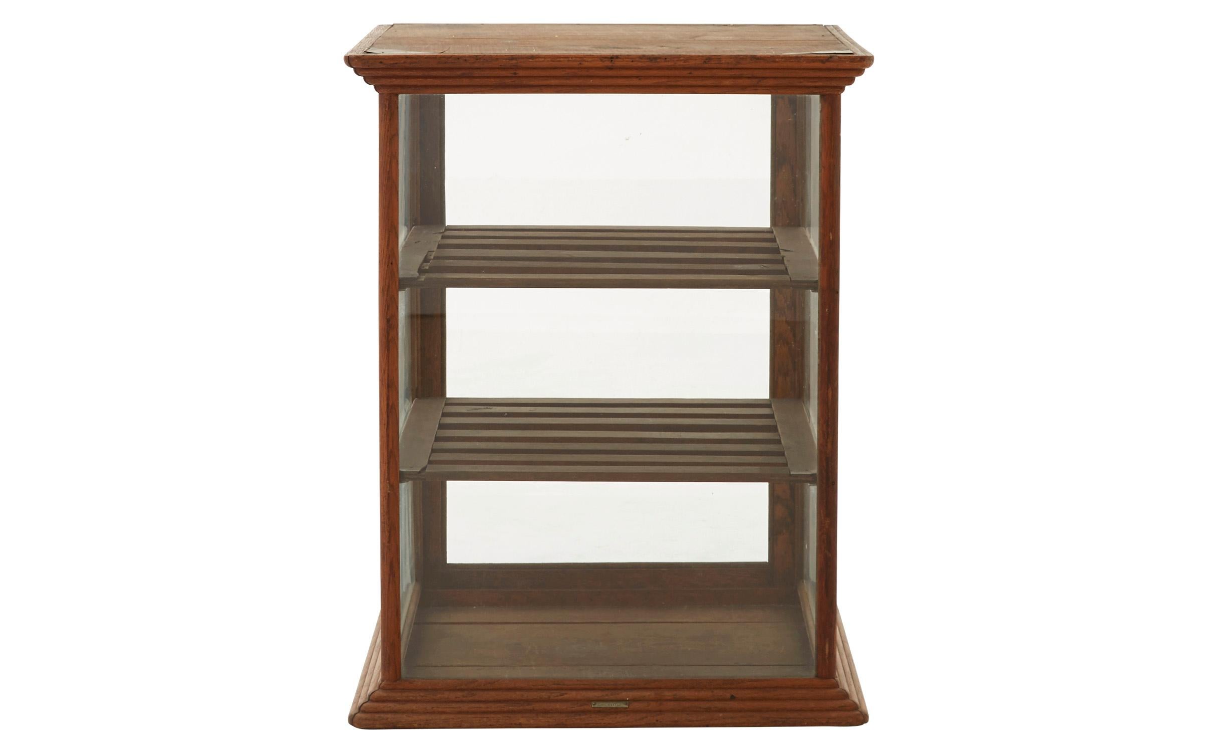 Glass Store Display Case at 1stDibs