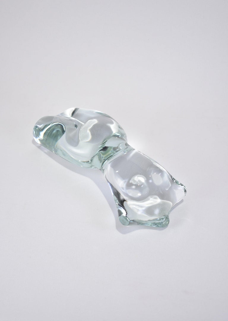 Glass Torso Sculpture at 1stDibs