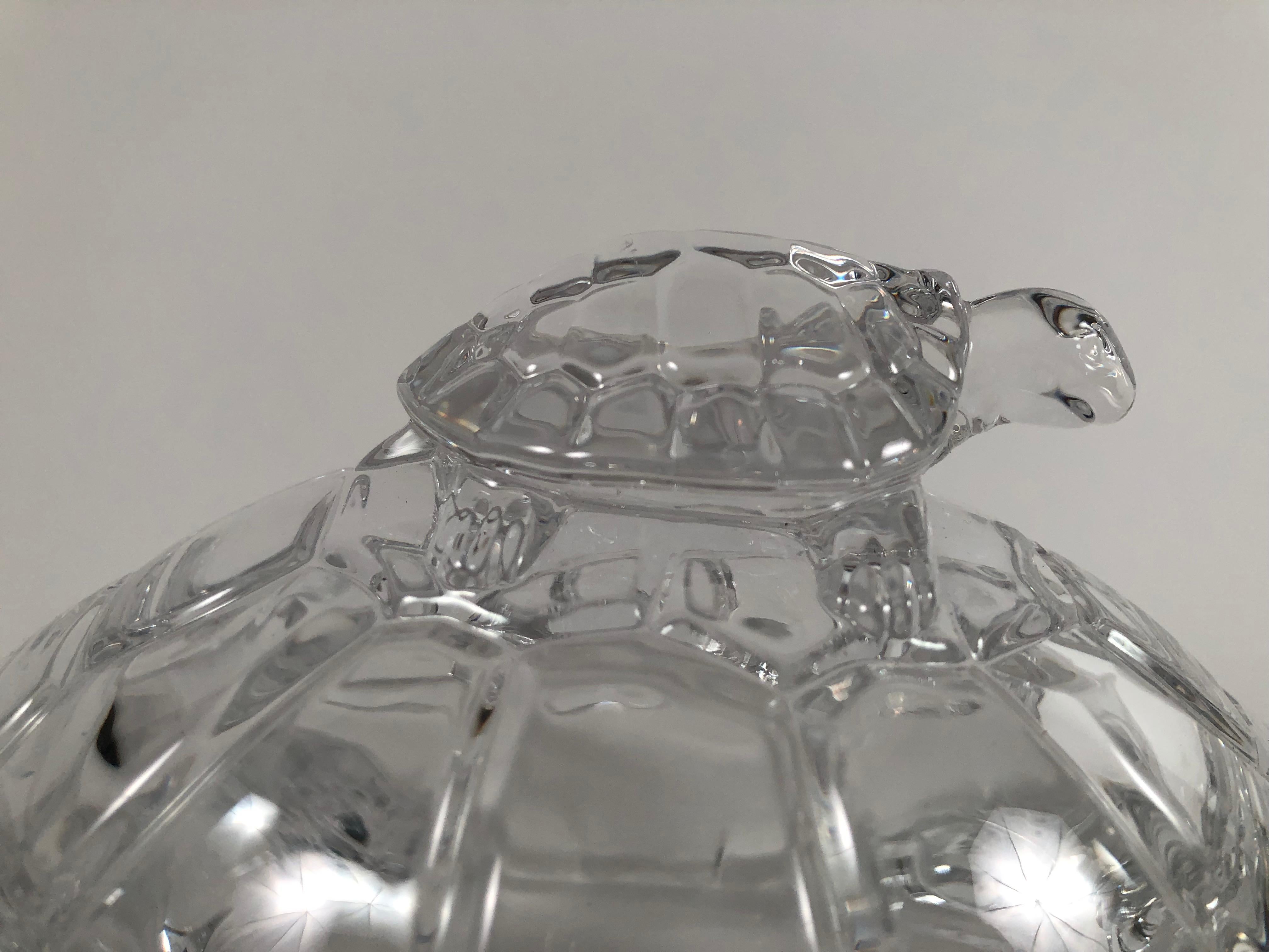 Glass Turtle Form Covered Candy or Nut Dish at 1stDibs | turtle candy ...