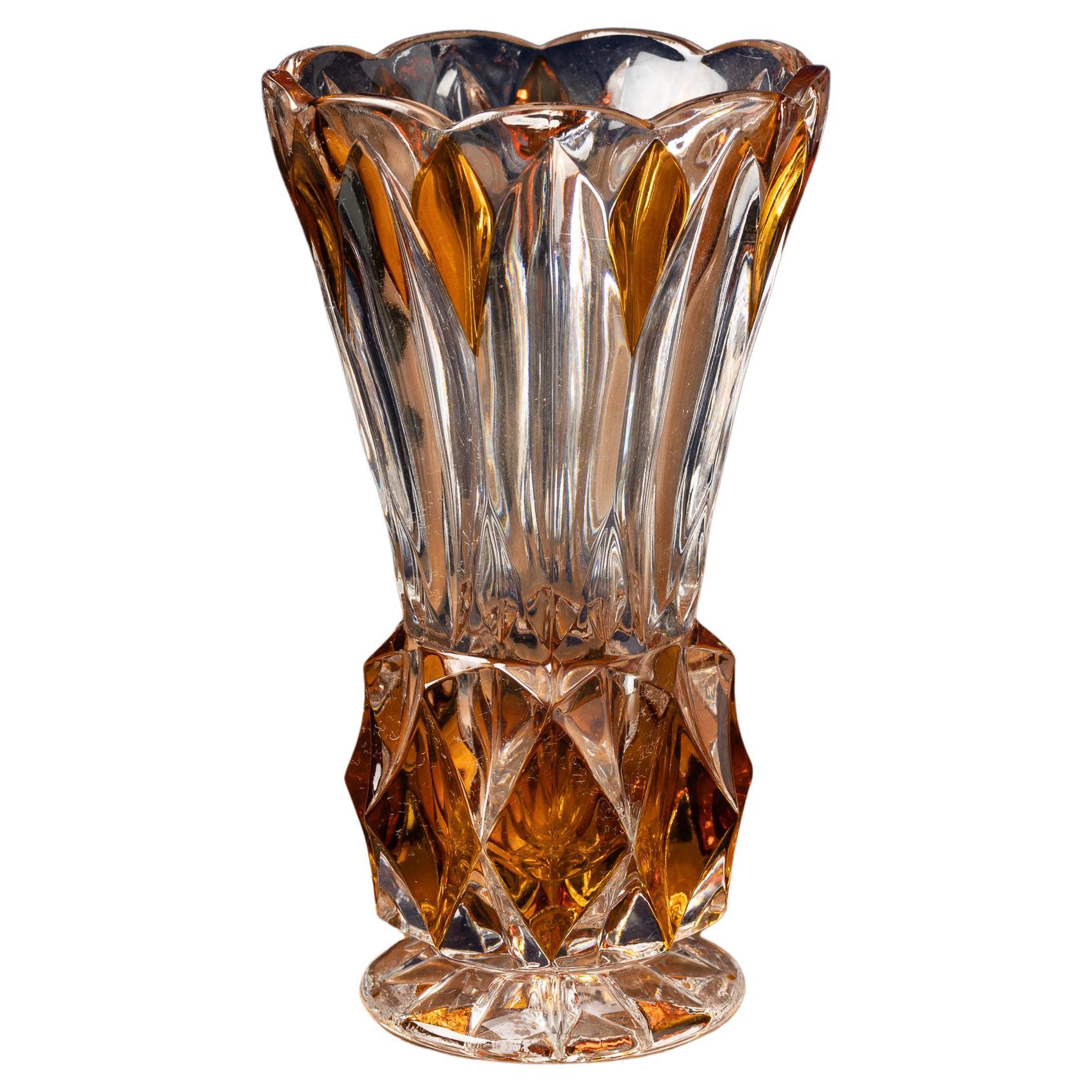 Contemporary Abstract Glass Vase For Sale at 1stDibs