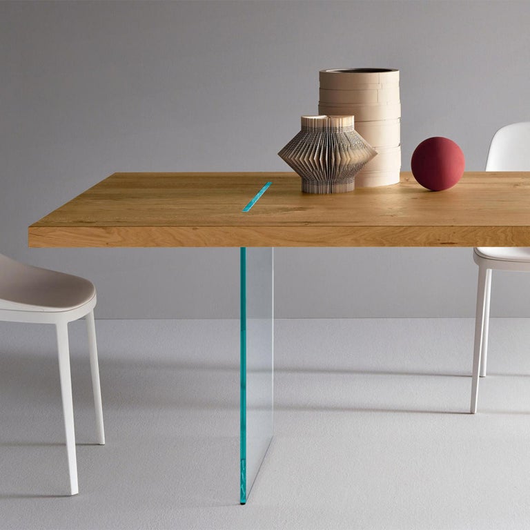 Glassoak Dining Table For Sale at 1stDibs