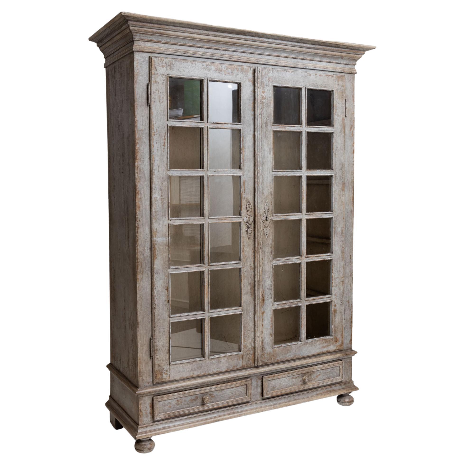 Glazed Bookcase, 19th Century For Sale at 1stDibs