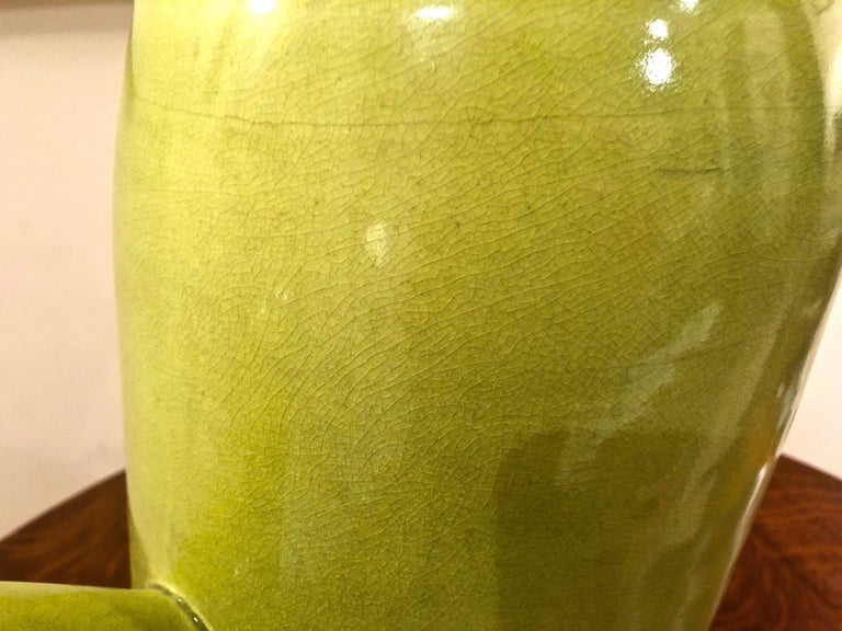 Glazed Ceramic Watering Pitcher Sculpture by Jamie Walker, USA, 1990 at ...