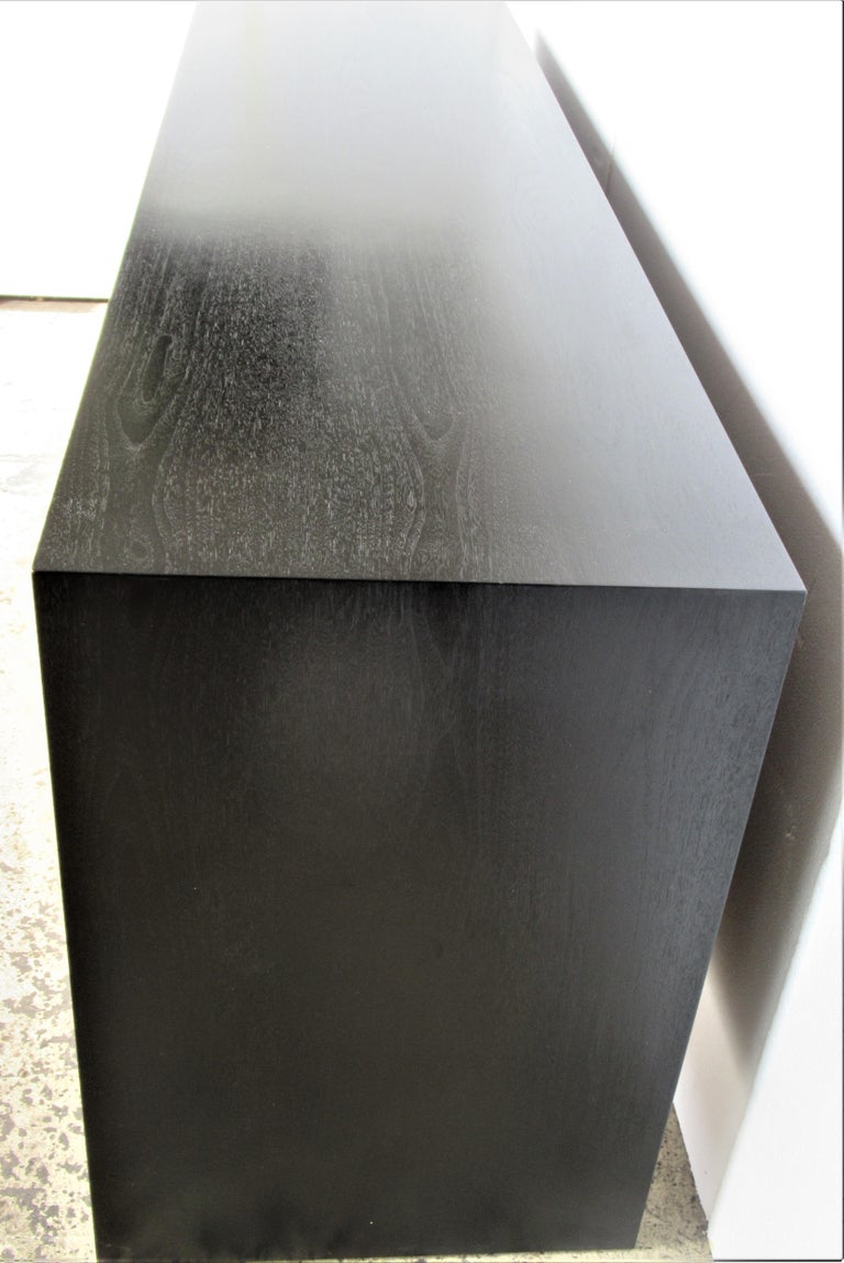 Glenn of California Credenza in Rosewood and Ebonized Finish at 1stDibs