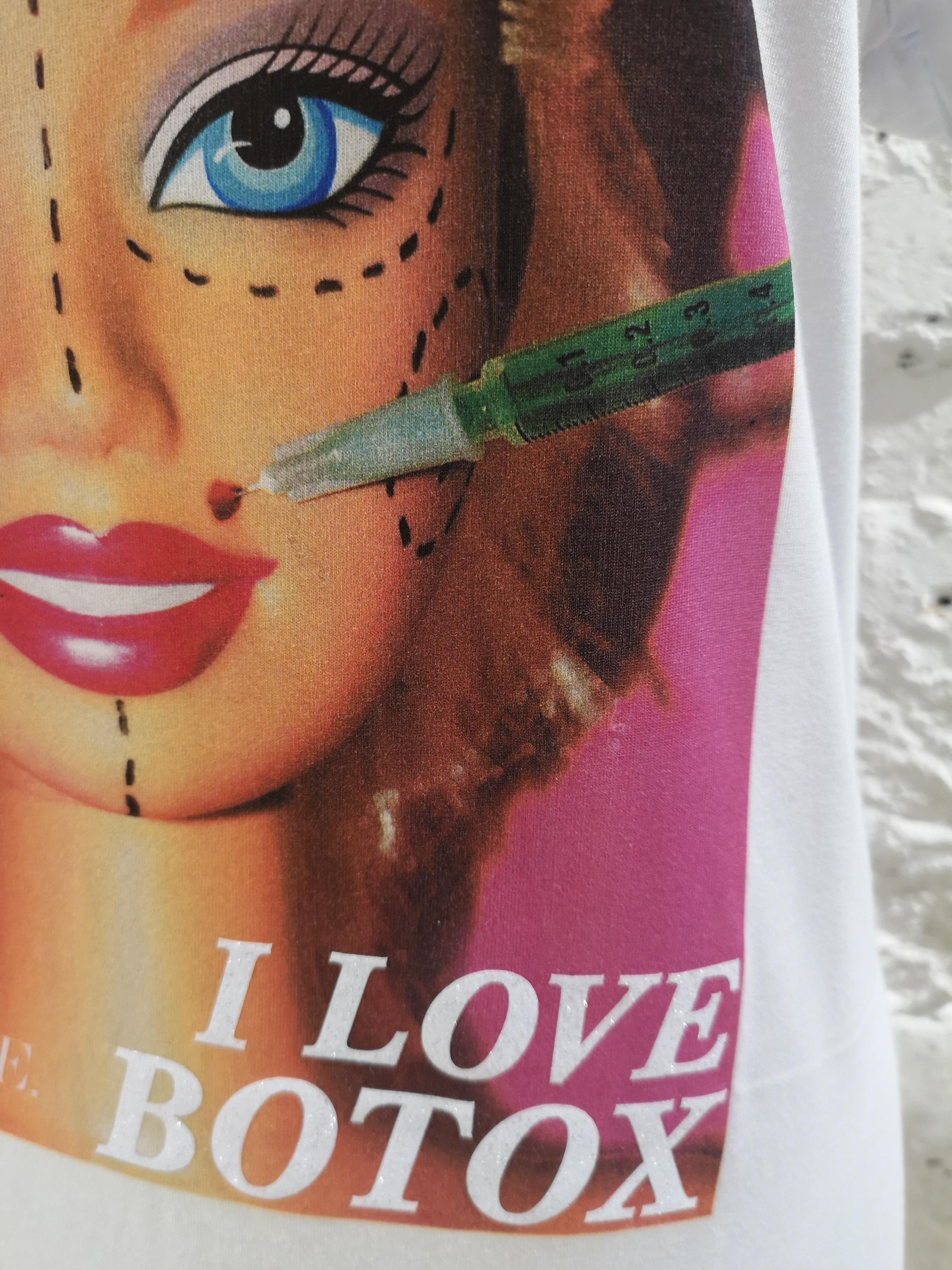 Gli Psicopatici white cotton Barbie botox t-shirt at 1stDibs | botox ...