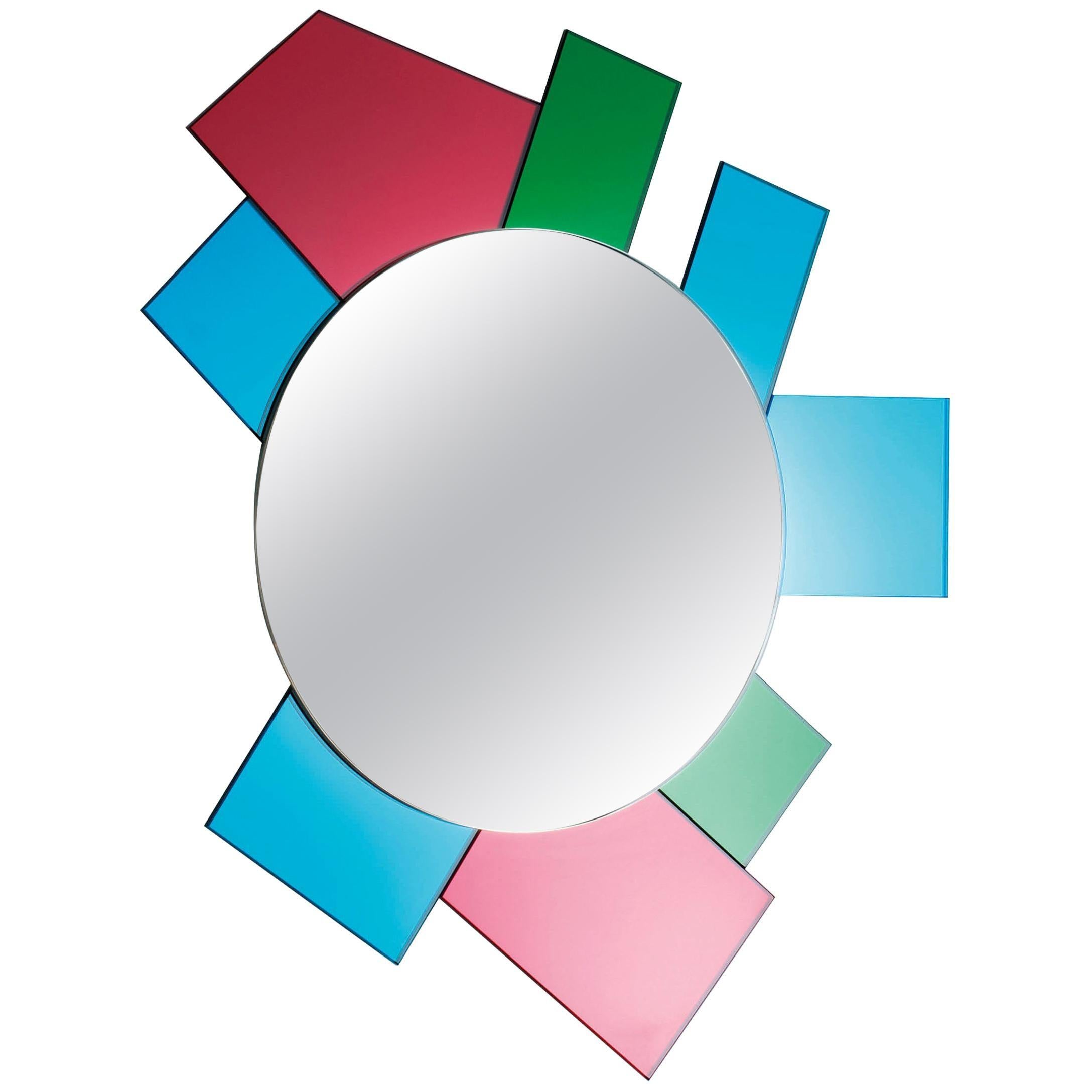 Gli Specchi Di Dioniso 6 Wall Mirror by Ettore Sottsass for Glas Italia ...