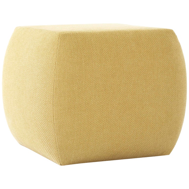 Glide Ottoman Round Custom Hidden Castors For Sale at 1stDibs | round ...