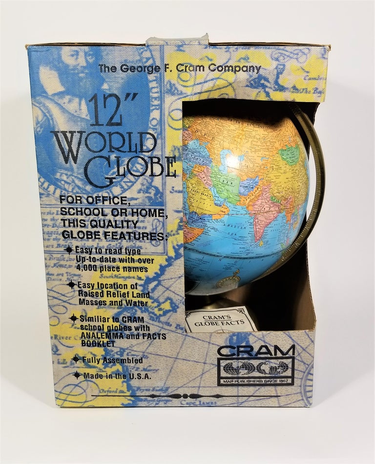 Globe 1970s Cram Rotating Unused in Box For Sale at 1stDibs