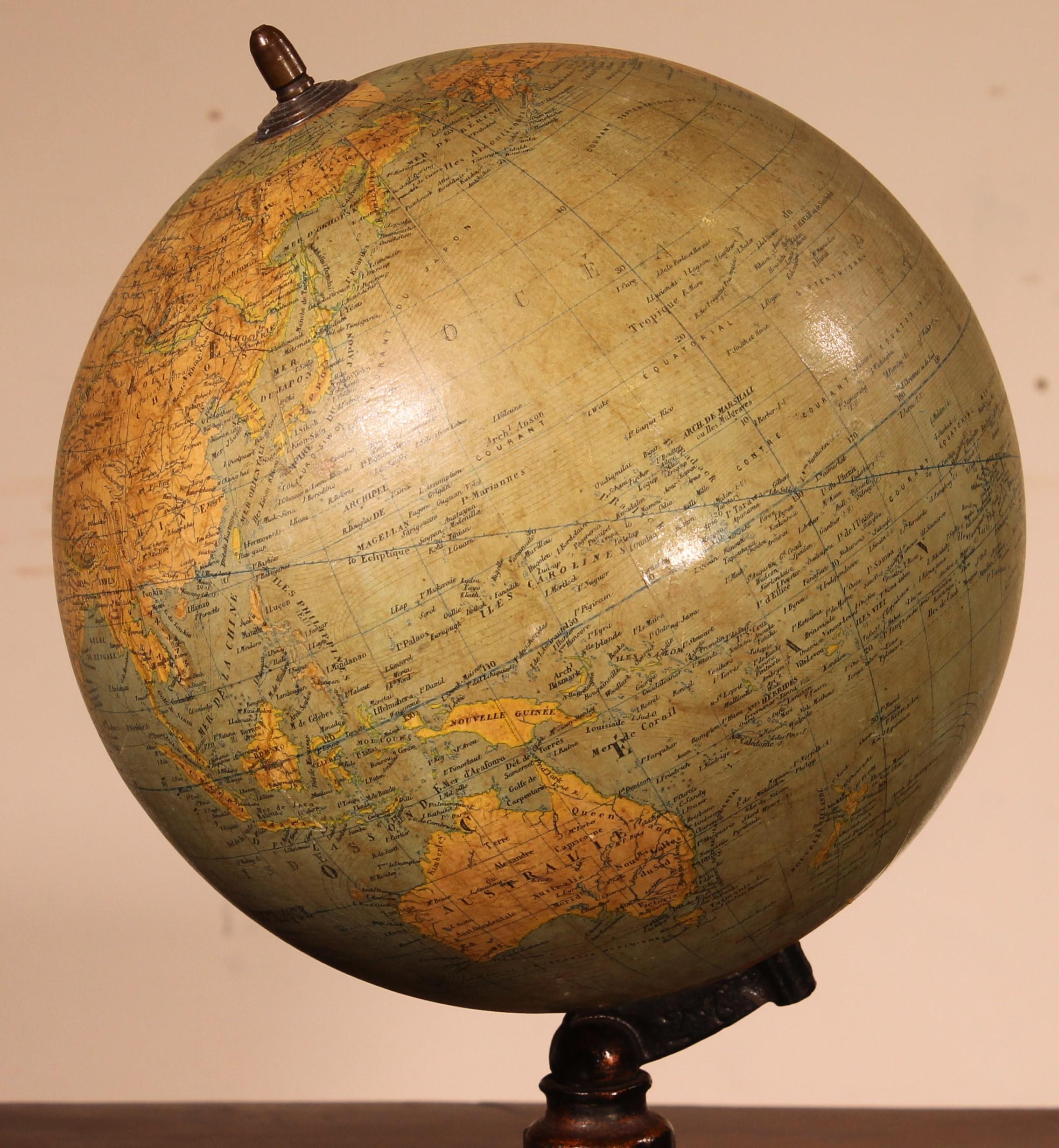 Globe G. Thomas Paris 19th Century at 1stDibs