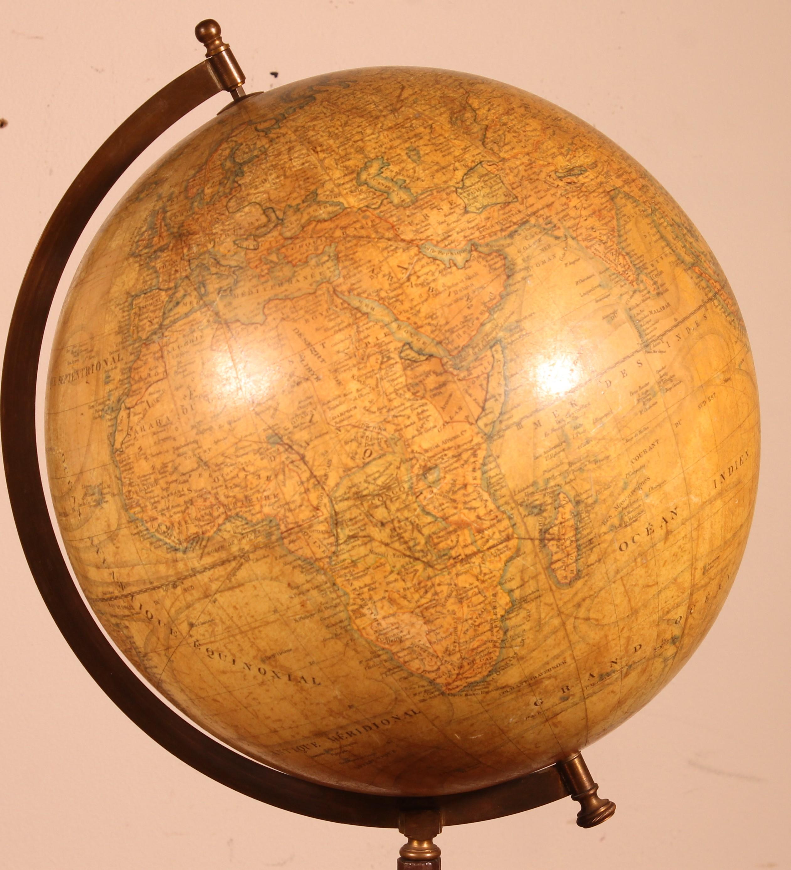 Globe J.lebègue and Cie Paris Circa 1880 at 1stDibs