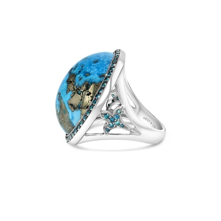 Globe Ring For Sale at 1stDibs