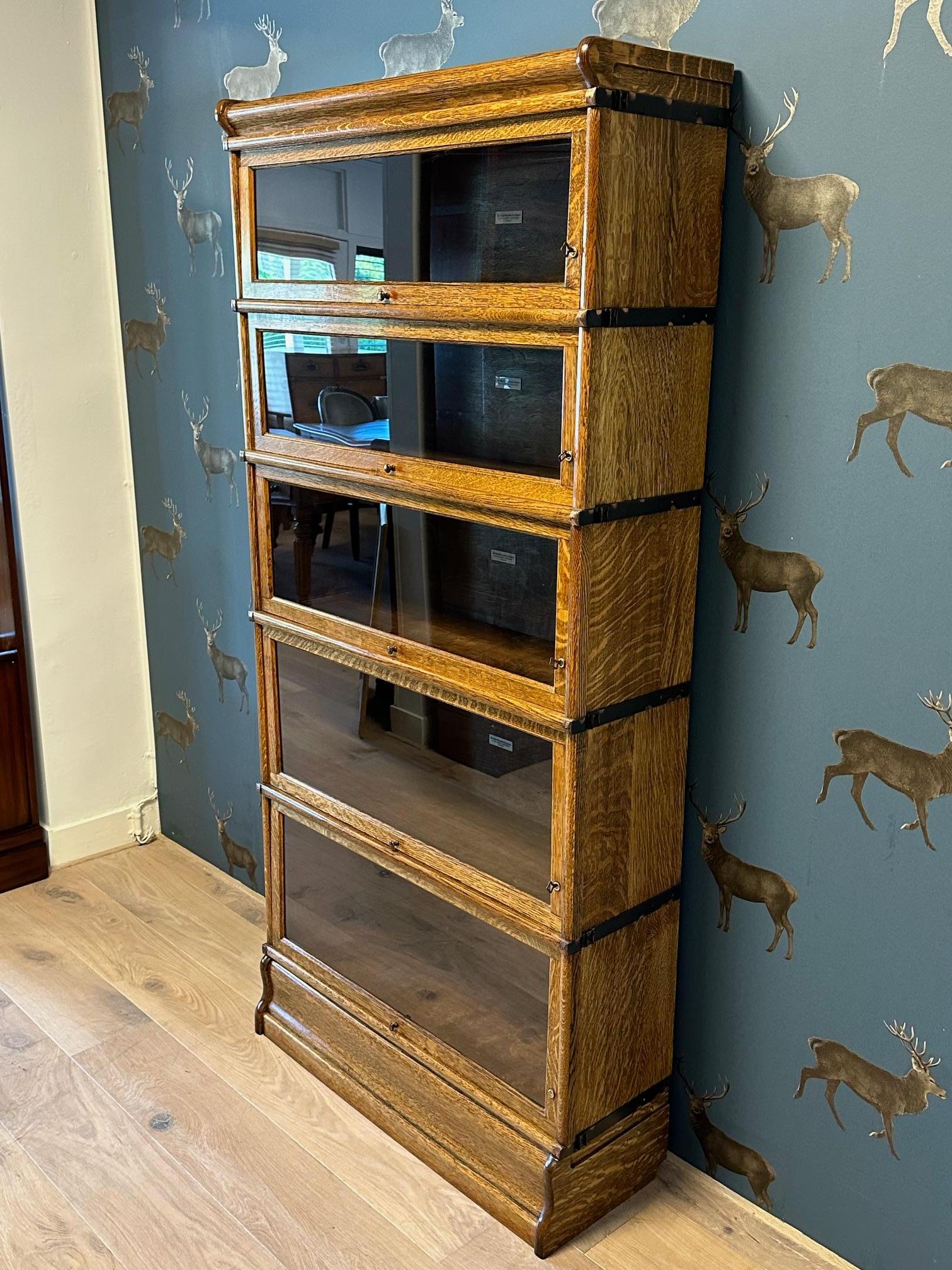 Globe Wernicke bookcase For Sale at 1stDibs