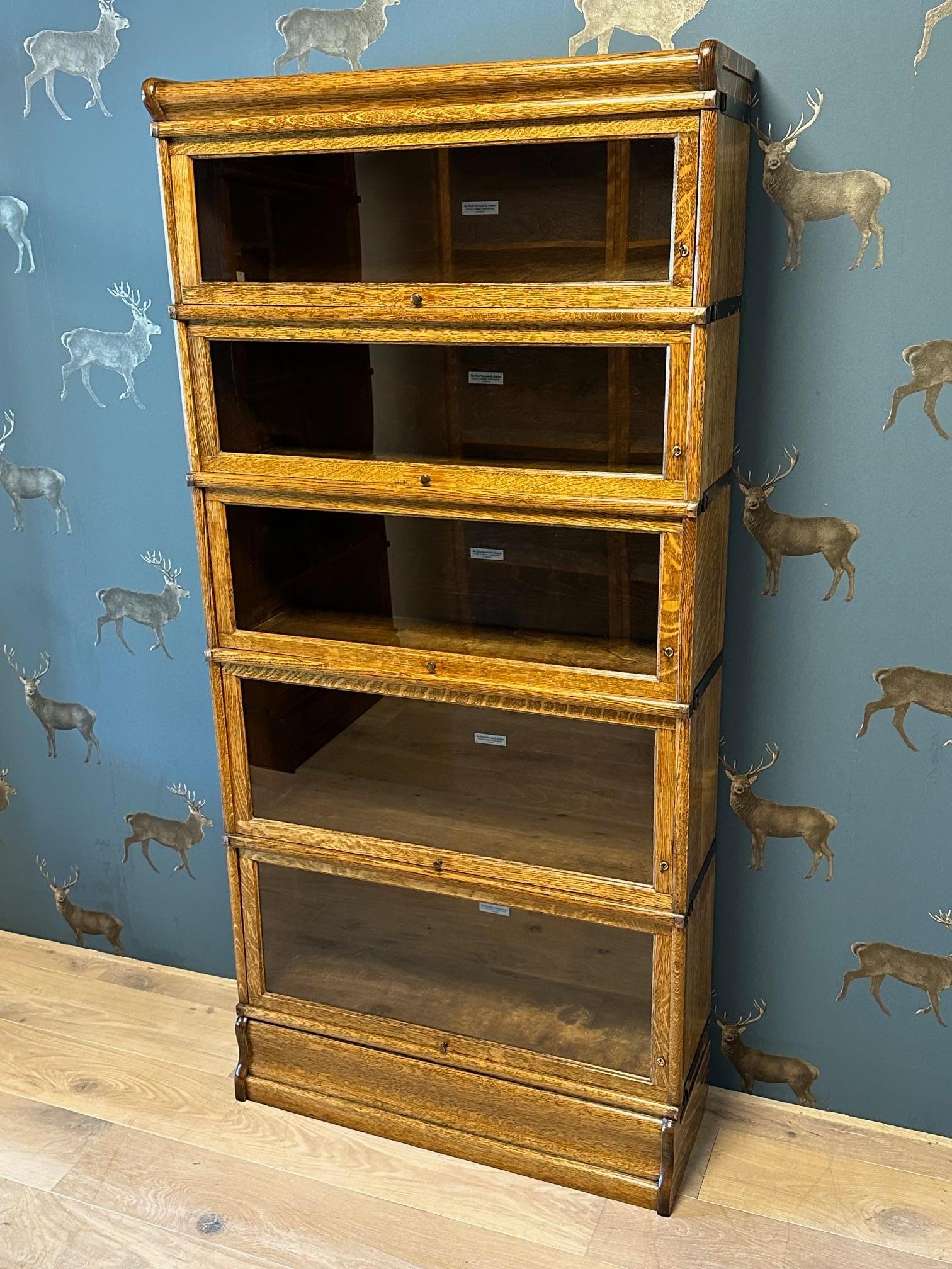Globe Wernicke bookcase For Sale at 1stDibs