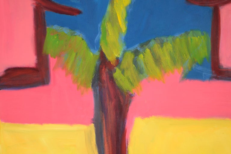 Gloria Takla - "Takla Bey's Garden in Alese" - Expressionist Landscape ...