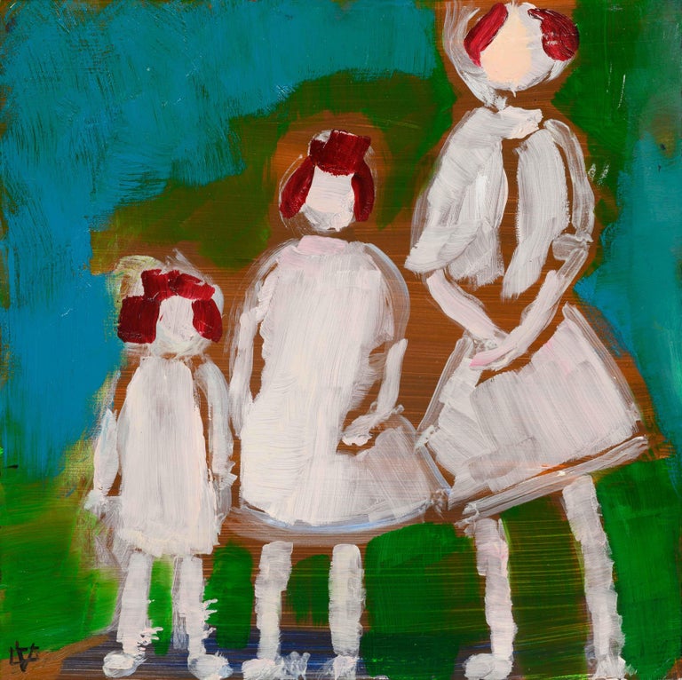 Gloria Vanderbilt - "Girls in White," Gloria Vanderbilt, Three Sisters ...