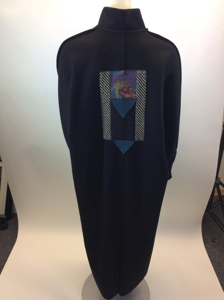 Gloriah Walsh Black Wool "Craft" Coat For Sale at 1stDibs | craft outerwear