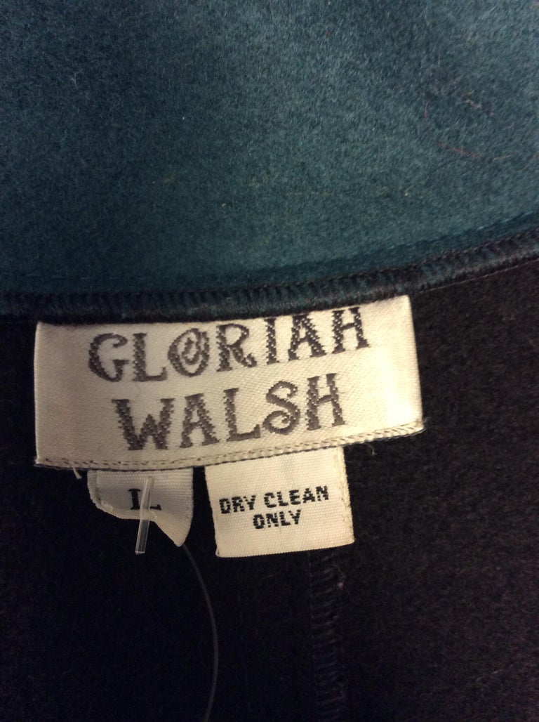 Gloriah Walsh Black Wool "Craft" Coat For Sale at 1stDibs | craft outerwear