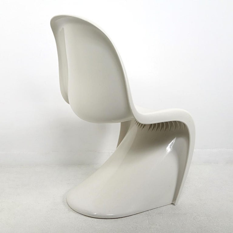 Gloss White Panton S-Chair by Verner Panton / Herman Miller Fehlbaum ...