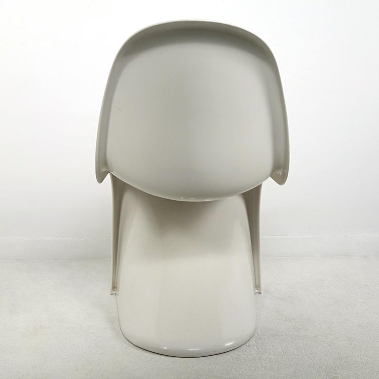 Gloss White Panton S-Chair by Verner Panton / Herman Miller Fehlbaum ...