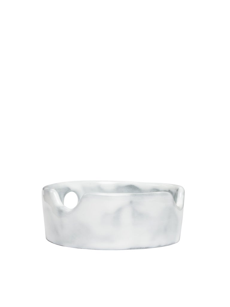 Off-White Glossy Ceramics Ashtray Taupe No Color For Sale at 1stDibs ...