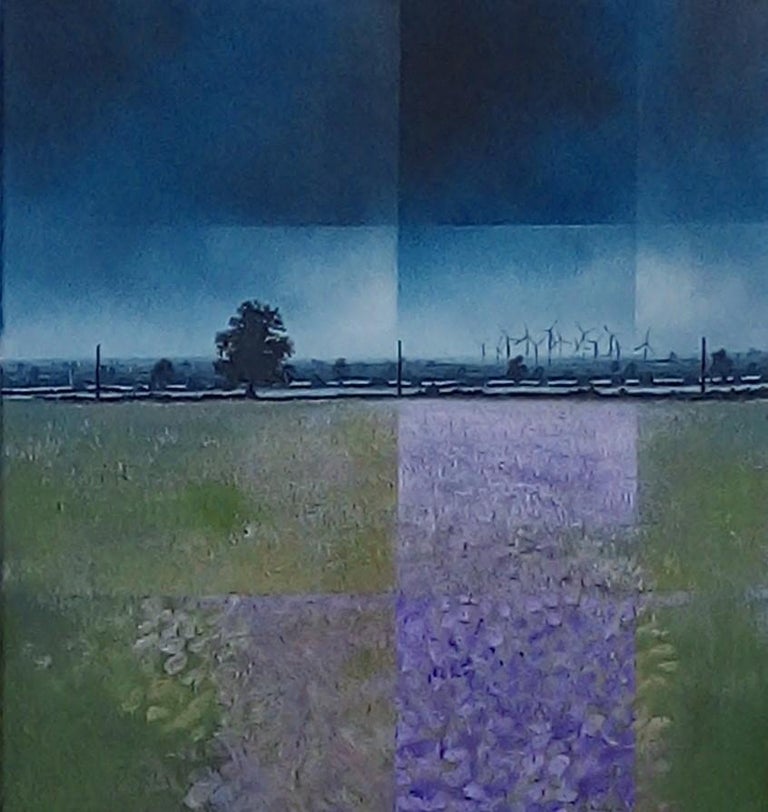 Glynne James - Maris Piper Delight - contemporary vertical landscape ...