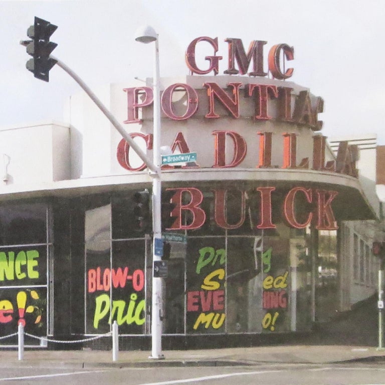 GMC Automobiles Dealership Neon Sign at 1stDibs