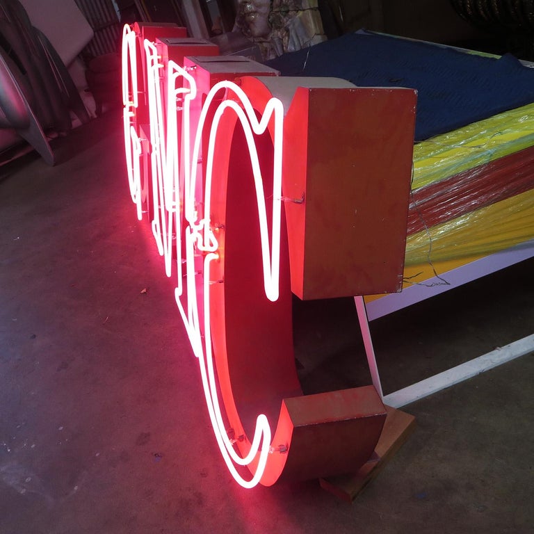 GMC Automobiles Dealership Neon Sign at 1stDibs